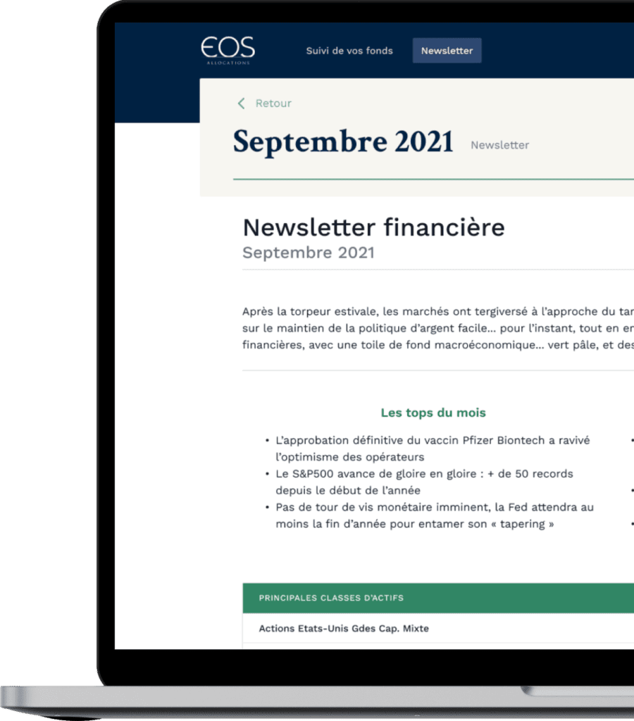 EOS Allocations - Conseil indépendant en allocation d’actifs